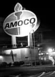 St Louis Photography Black and White: The Giant Amoco Sign